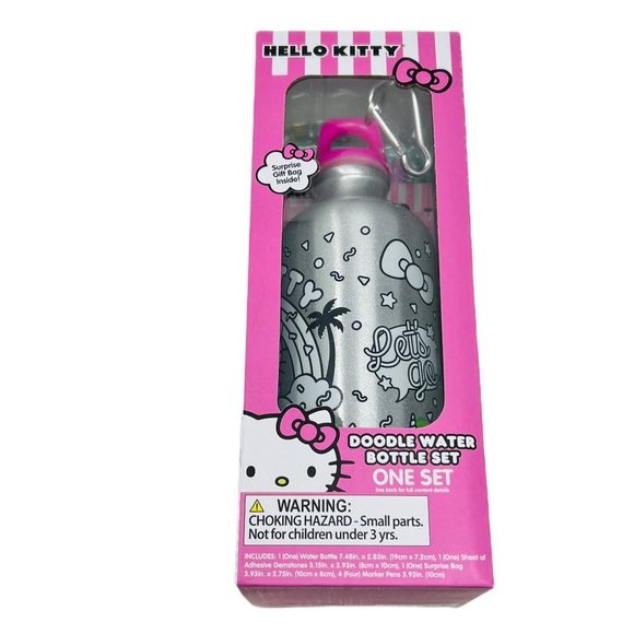 Hello Kitty | Toys | Hello Kitty Kids Metal Doodle Water Bottle | Poshmark